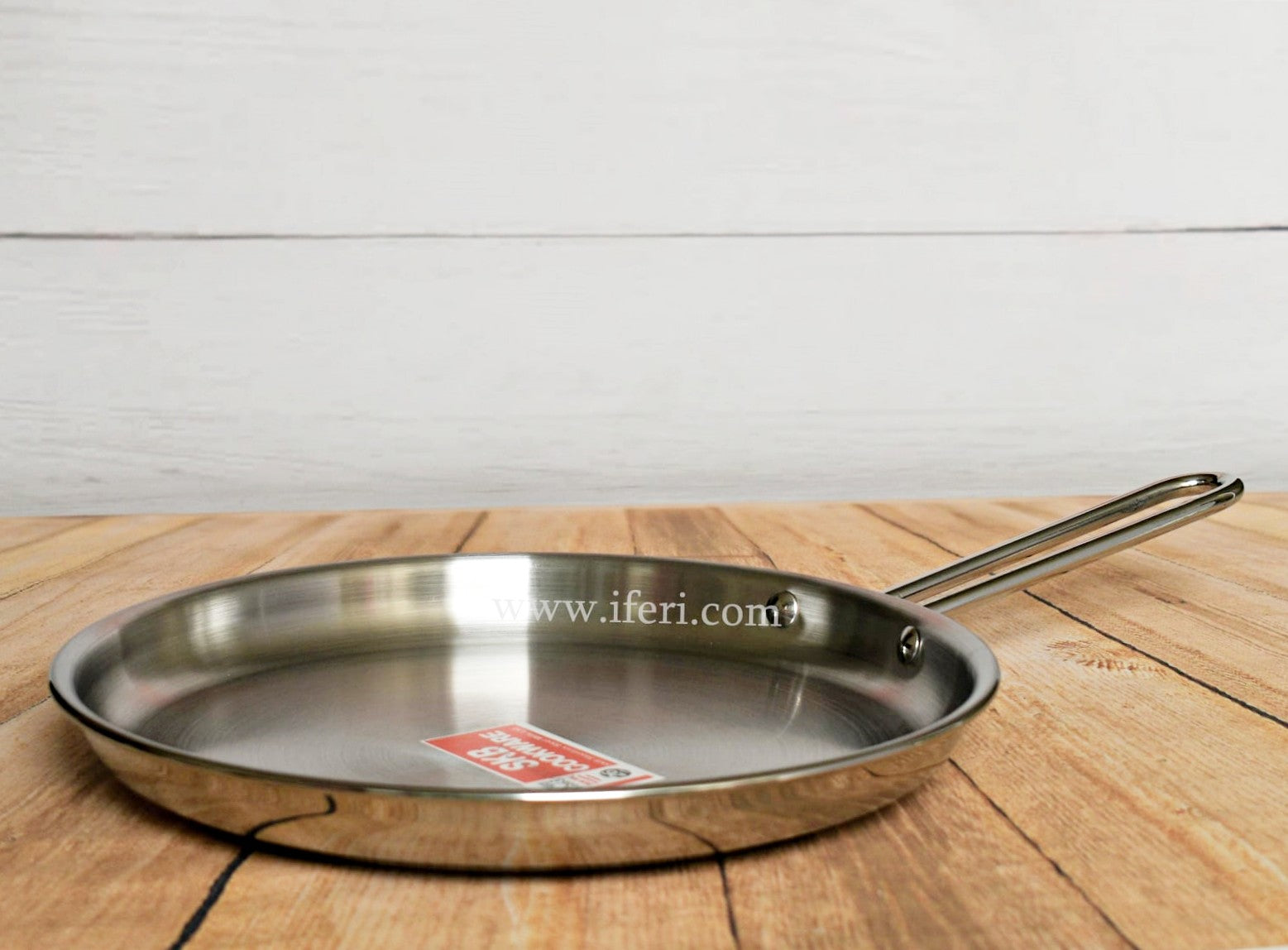 26cm SKB Stainless Steel Frying Pan SN0008 – iferi.com