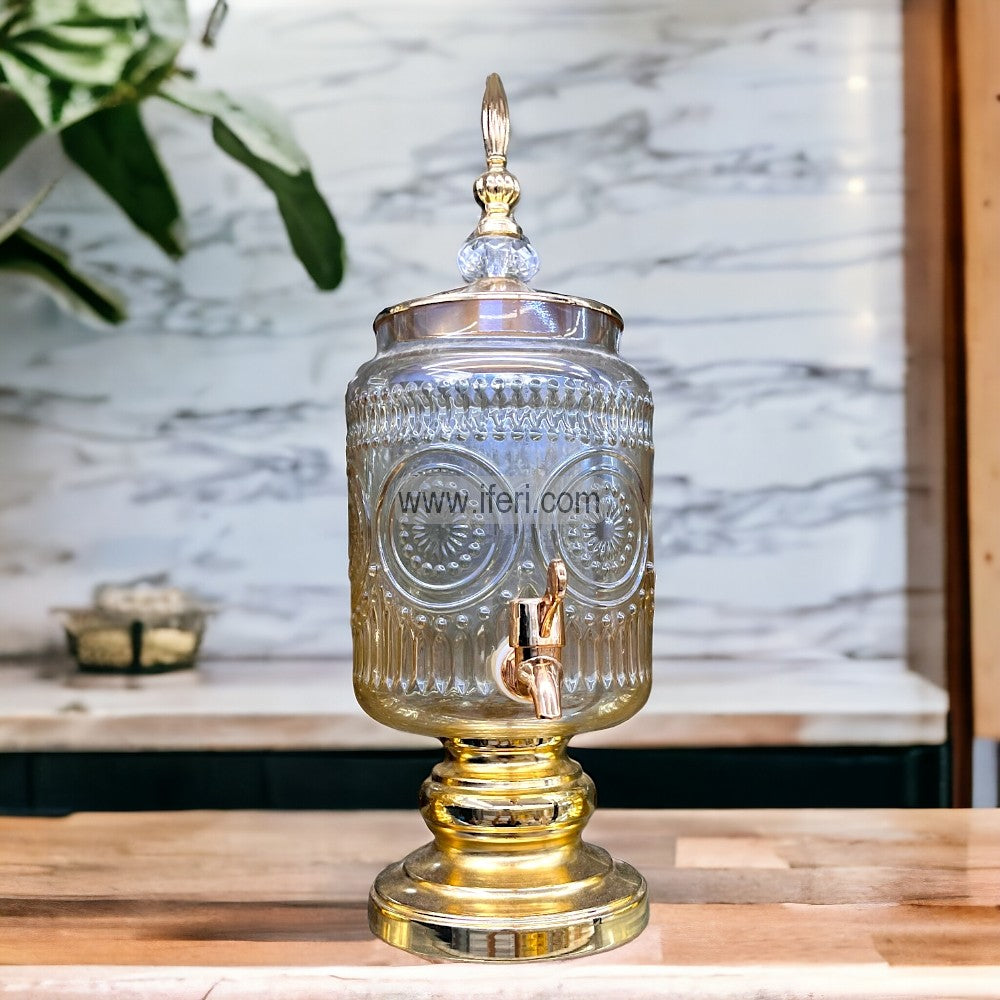 16.5 Inch Golden Glass Juice Dispenser SGR0028 – iferi.com