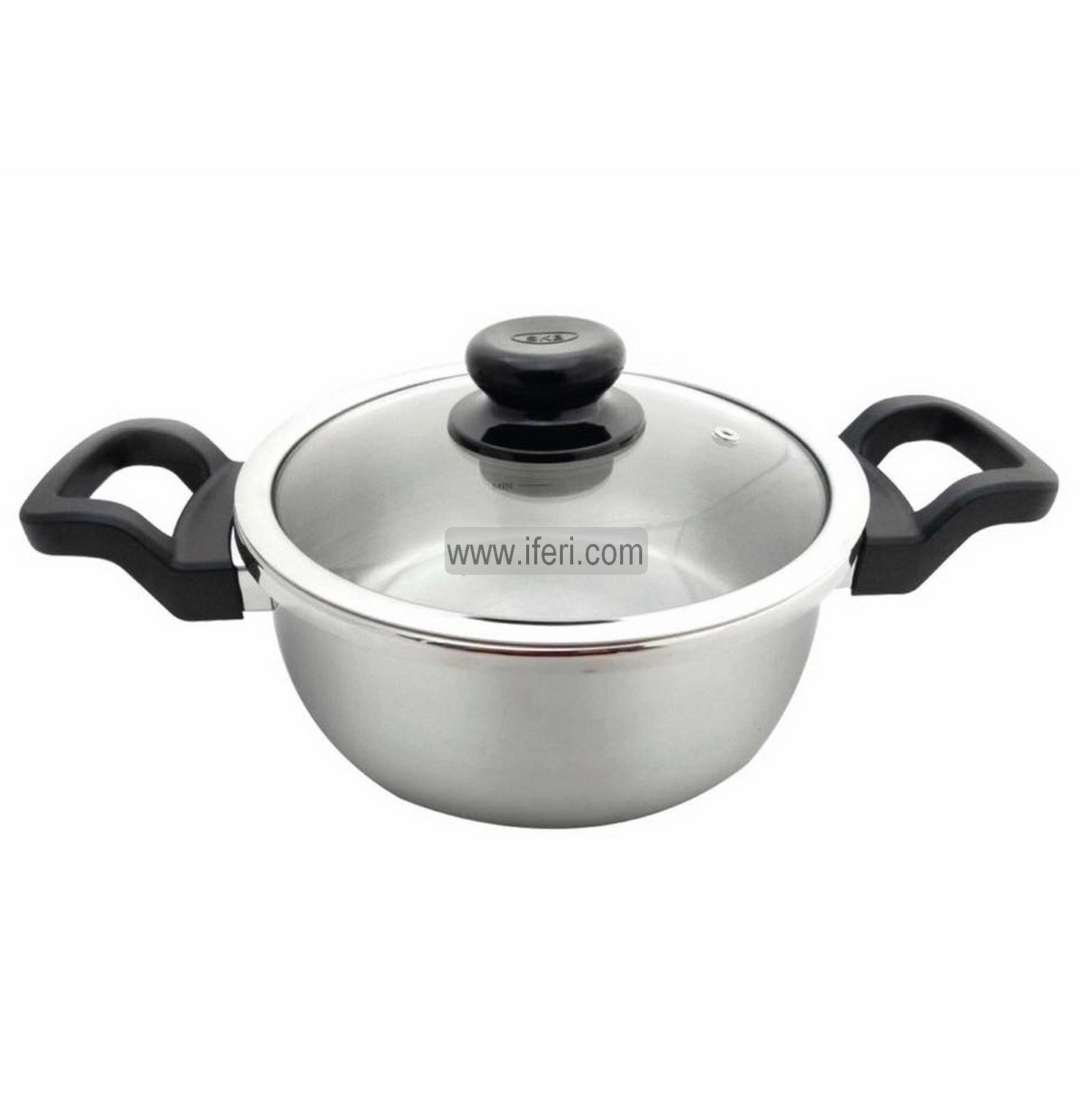 22cm SKB Stainless Steel Karai / Cookware with Lid SN0029 – iferi.com