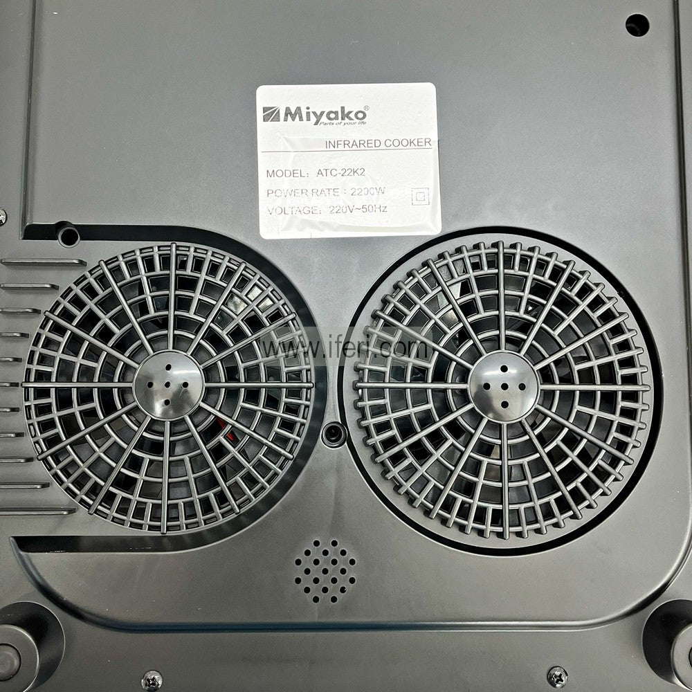Miyako 2200W Multi Pan Infrared Cooker ATC-22K2 – iferi.com