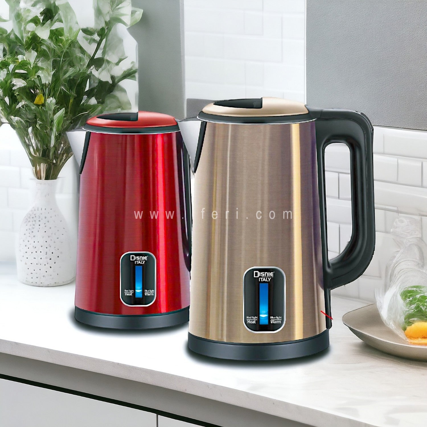 2 Liter Disnie Electric Kettle (Golden) DK-2425 – iferi.com
