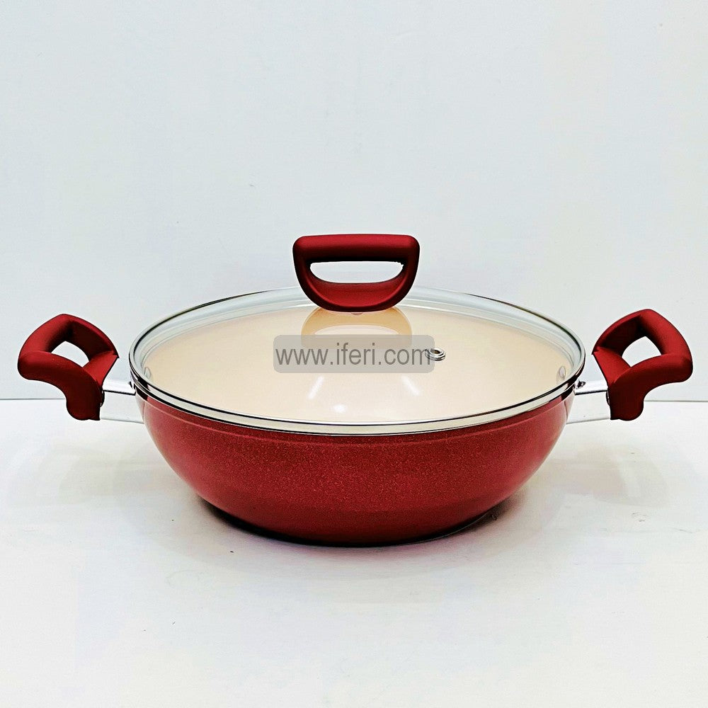 28cm Kiam Die Casting Non-stick Cookware / Karai with Lid BCG3487 ...