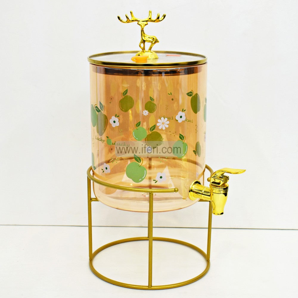 13.5 Inch Golden Glass Juice Dispenser with Stand TB1527 – iferi.com