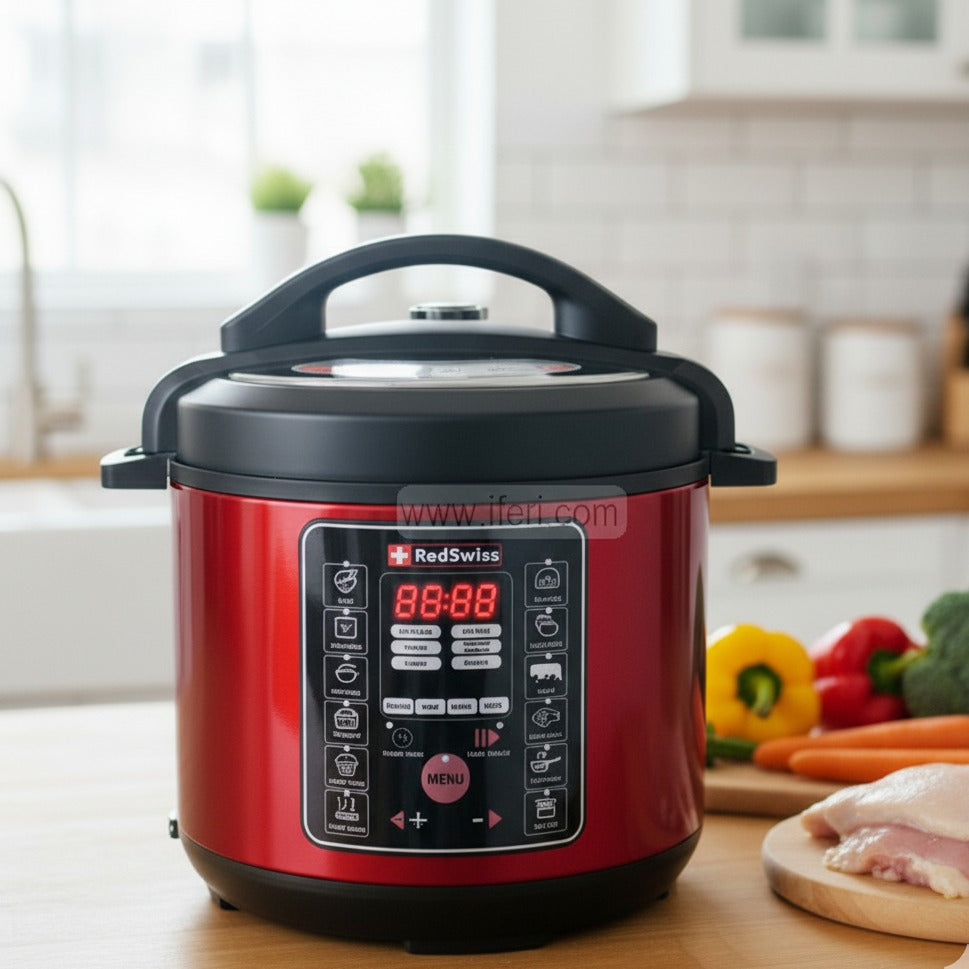 6.5 Liter RedSwiss Electric Pressure Cooker RSPC-651 – iferi.com