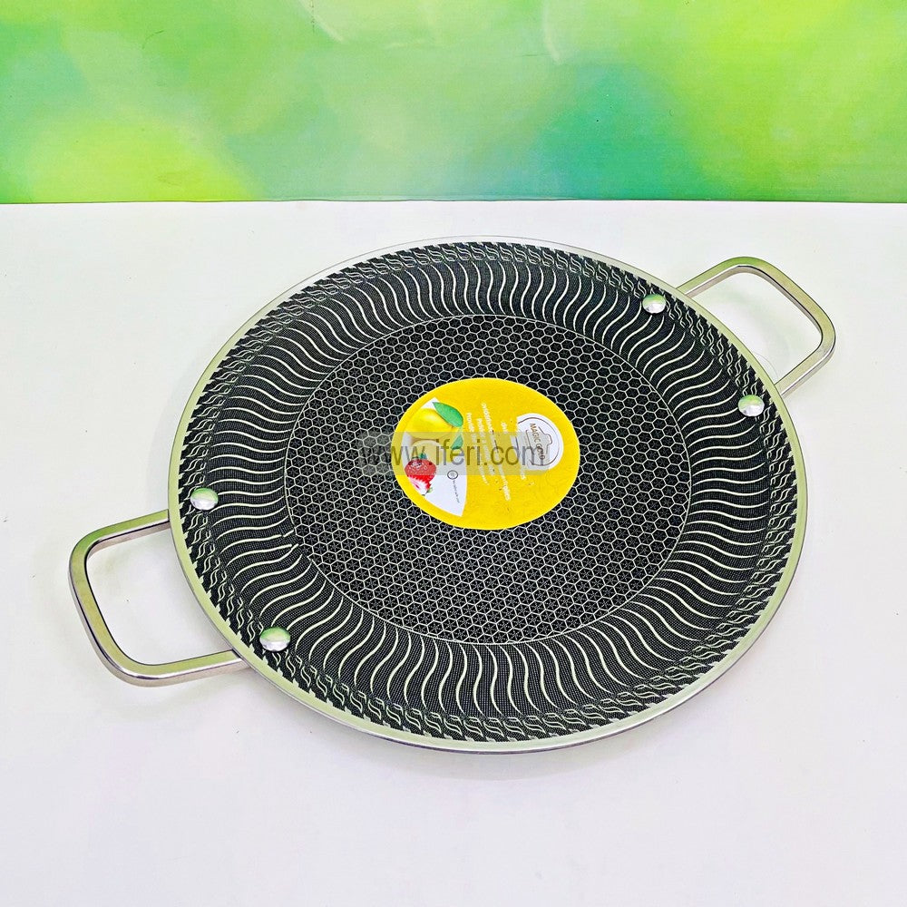 30cm Magic Gold Stainless Steel Honeycomb Roti Tawa TG1702 – iferi.com