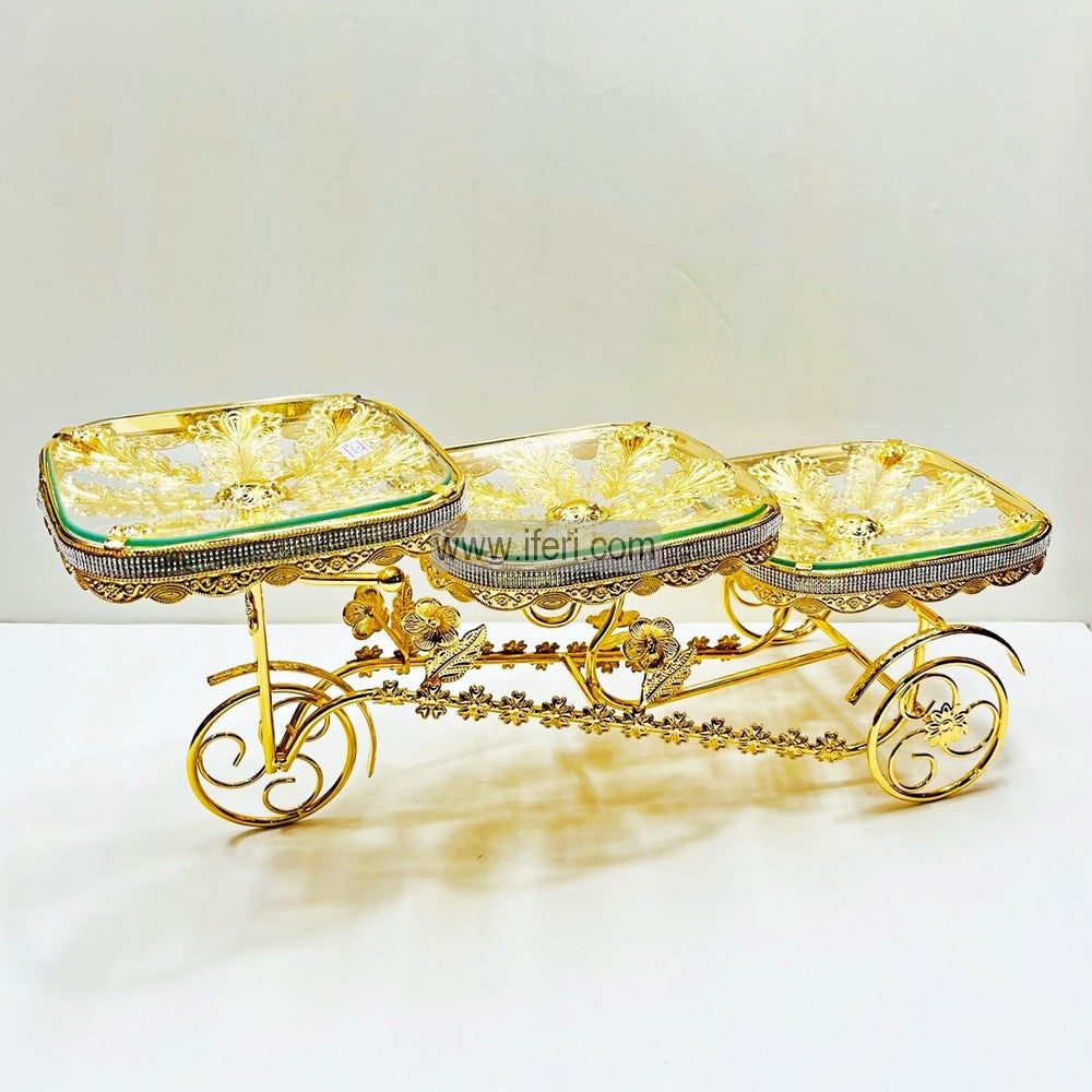 3 Tier Cake, Dessert, Appetizer Serving Platter / Stand HR1925 – iferi.com