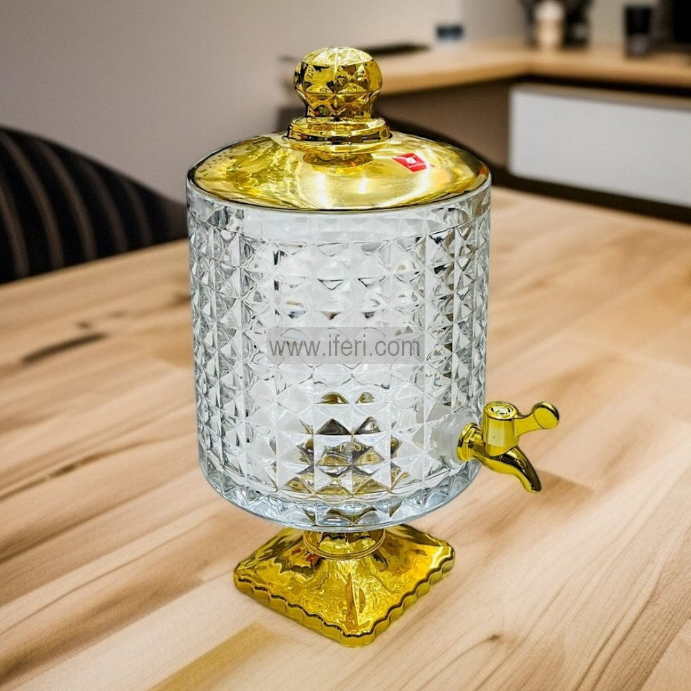 5 Liter Heavy Crystal Glass Juice Dispenser With Stand SGR0150 – iferi.com
