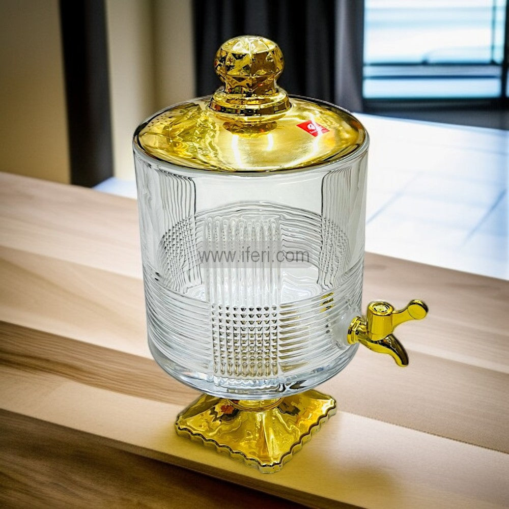 5 Liter Heavy Crystal Glass Juice Dispenser With Stand SGR0153 – iferi.com