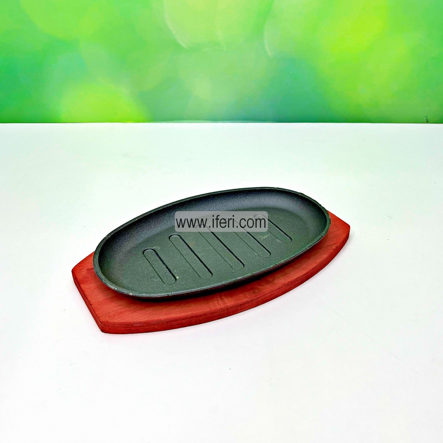 Cast Iron Sizzling Steak Plate Best online price in Bangladesh – iferi.com