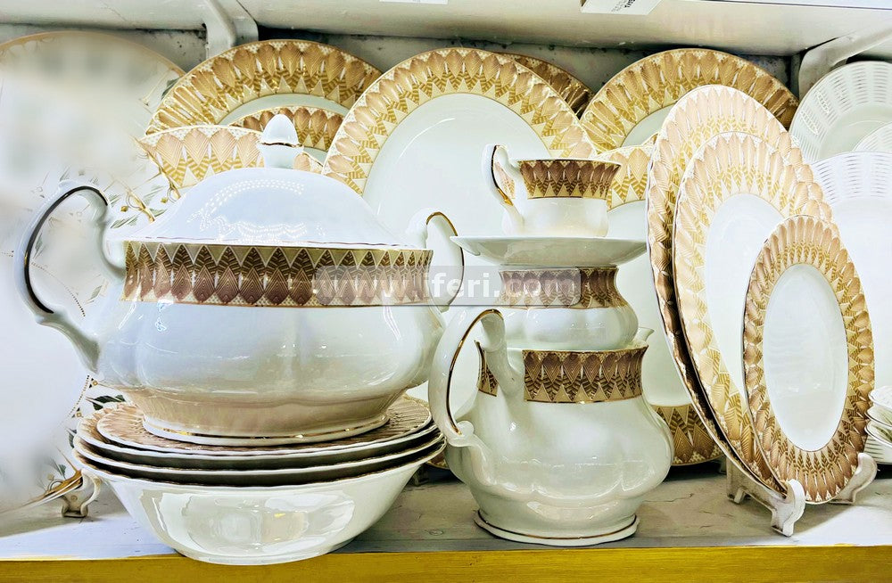 32 Pcs Ceramic Bone China Dinner Set BCG3533 – iferi.com