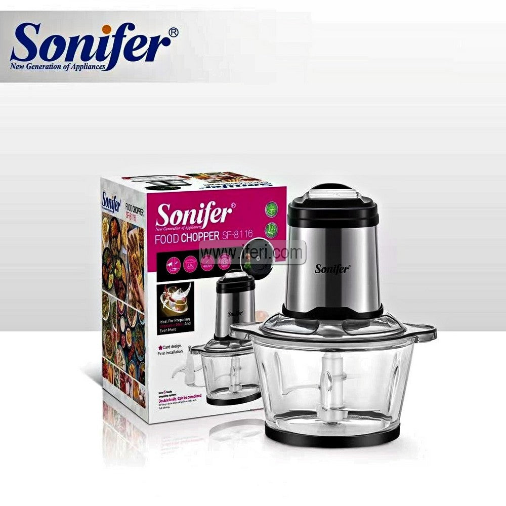Sonifer 1.8 Liter Multipurpose Food Chopper SF-8116 – iferi.com