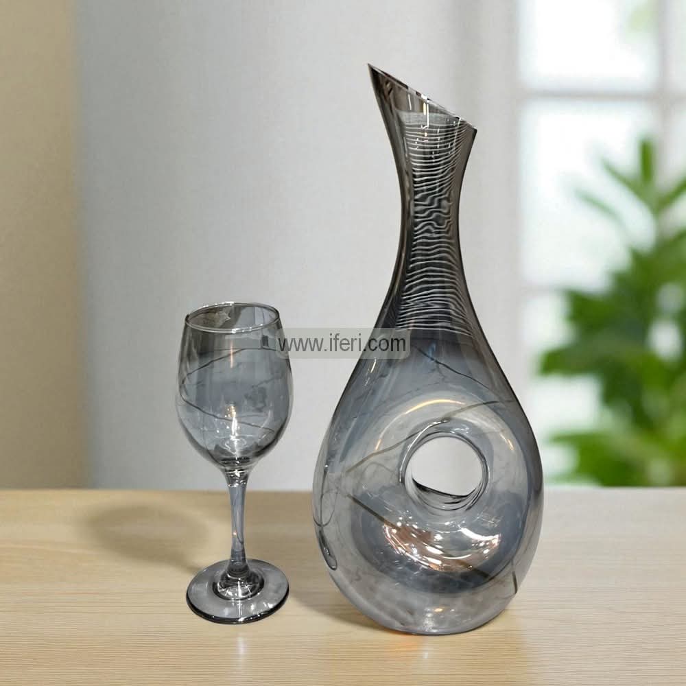 7 Pcs Exclusive Glass Water Juice Jug & Glass Set GA8343 – iferi.com
